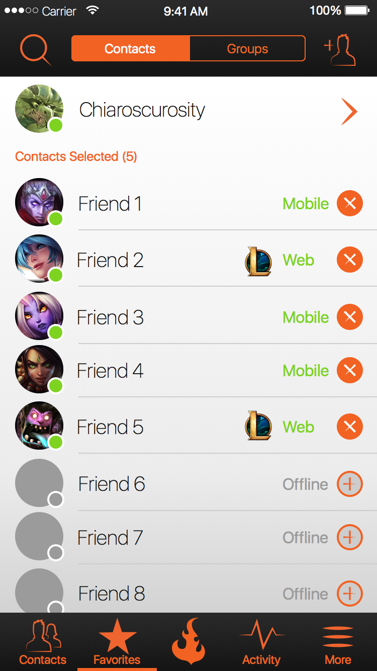 UX/UI – Light & Shadow Labs